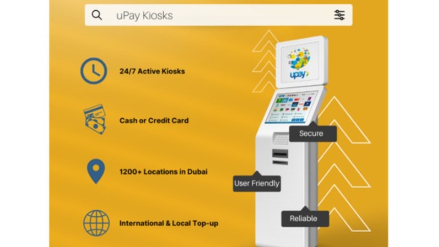 Upay Payment Machine(Payment Services) in Dubailand Residences ...