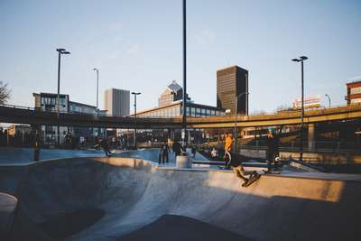 Skate Park At The Blocks(Courses, Tracks & Grounds) in Dubai Design ...