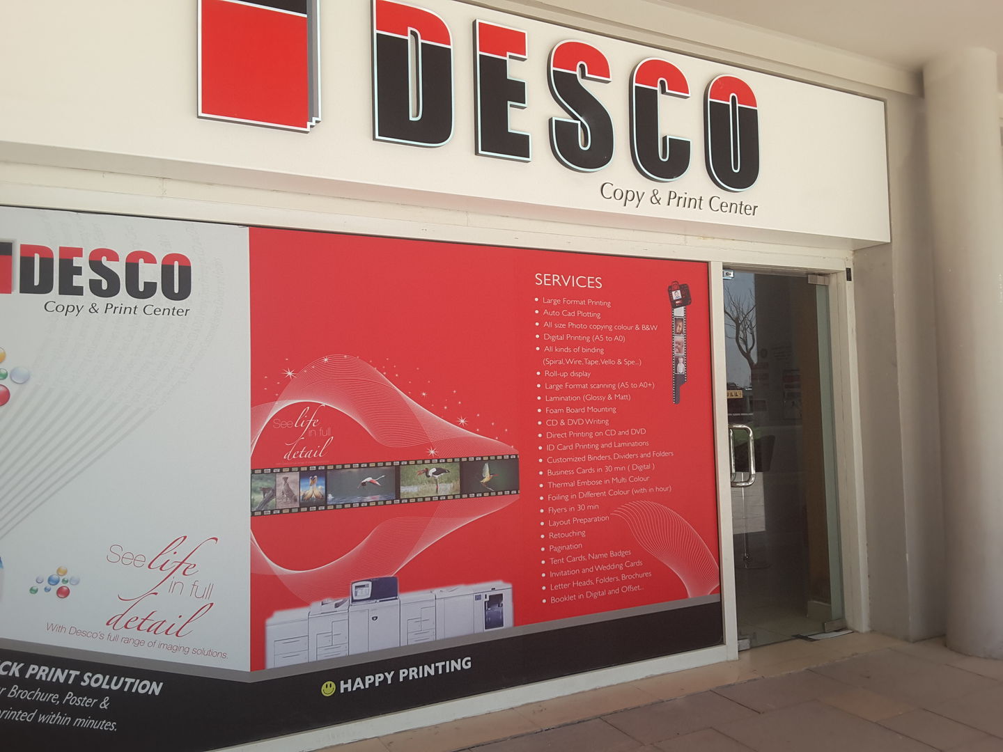 DESCO Copy & Print Center(Printing & Typing Services) in Jumeirah Lake ...