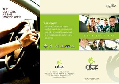 Ritz Rent Car(Car Rental Services) in Al Murar, Dubai - HiDubai