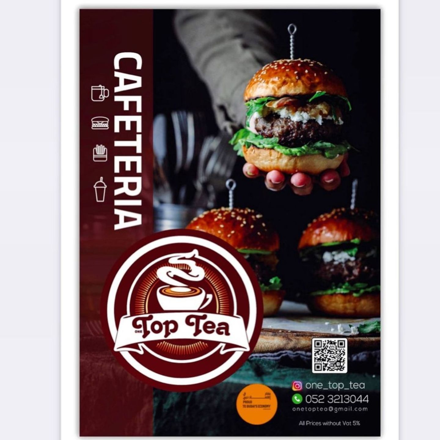 One Top Tea Cafeteria(Cafeterias) in Madinat Dubai, Dubai - HiDubai