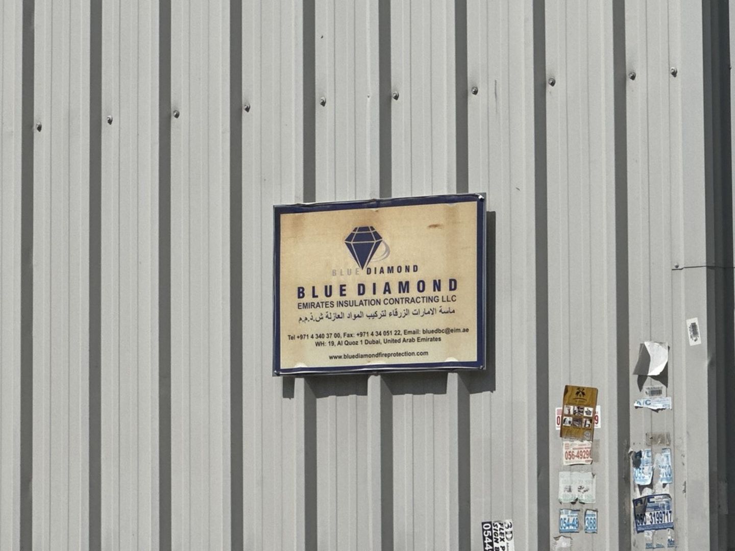 Blue Diamond Emirates Insulation Contracting L.l.c(Construction) in Al ...