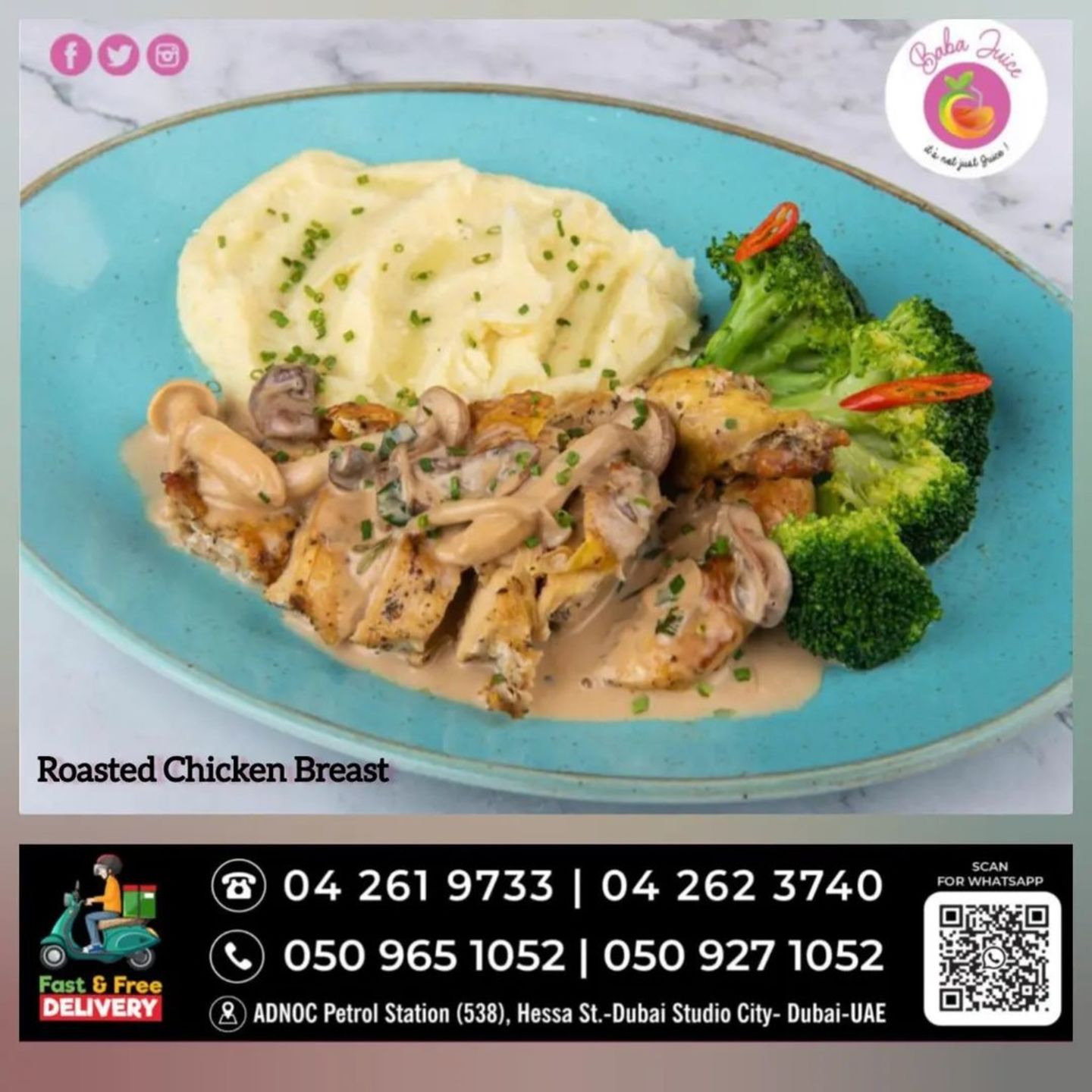 Baba Juice(Restaurants & Bars) in Dubai Studio City (Al Hebiah 2 ...