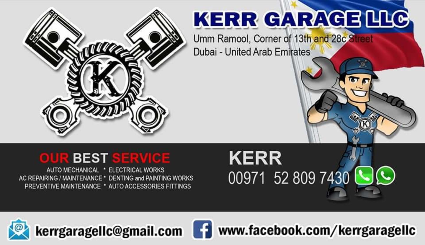 Kerr Garage(Handyman & Maintenance Services) in Umm Ramool, Dubai - HiDubai