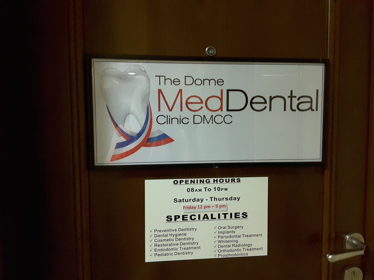The Dome Meddental(Specialty Clinics) in Jumeirah Lake Towers (Al ...