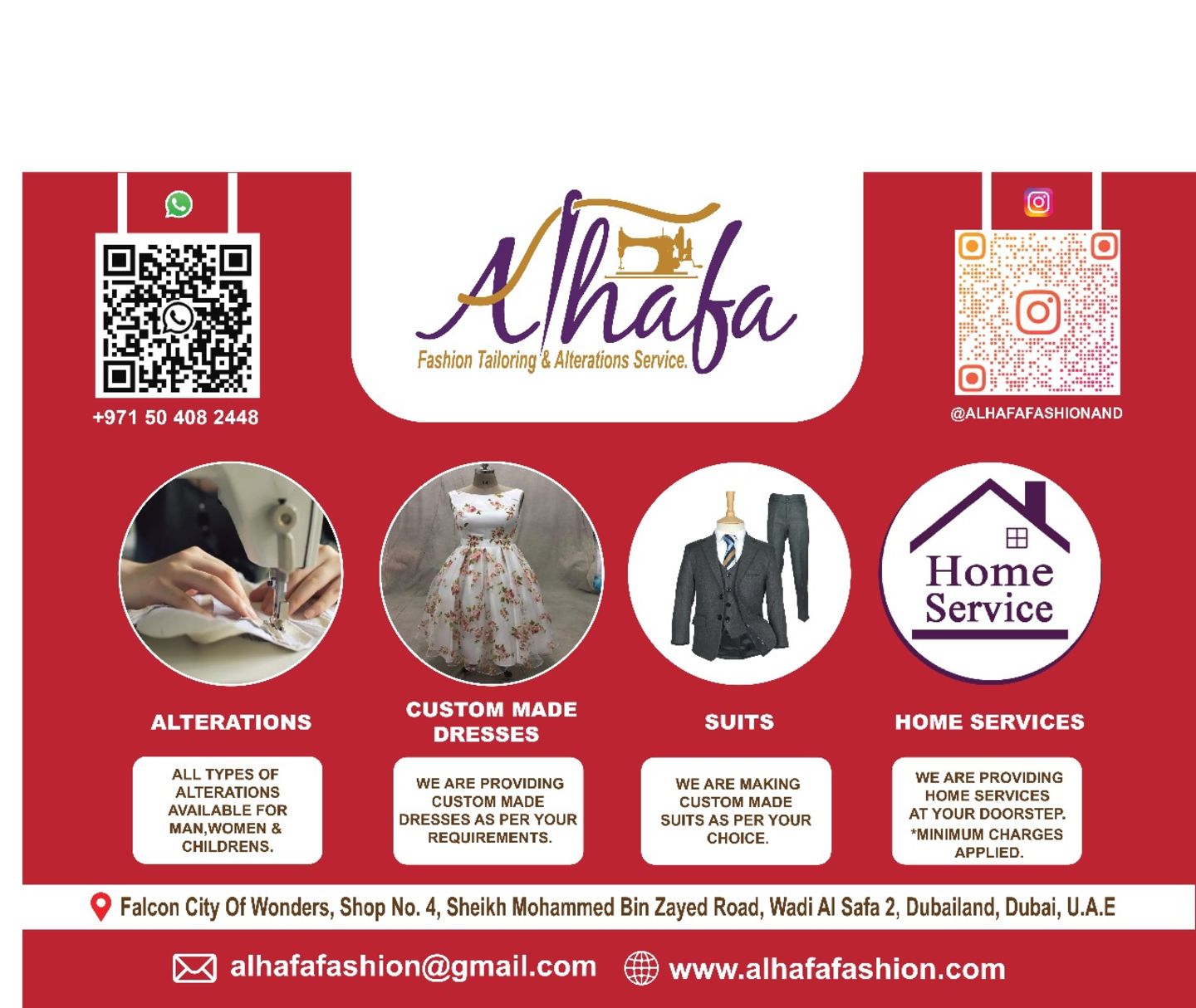 Al Hafa Fashion Design(Tailoring) in Falcon City (Wadi Al Safa 2 ...