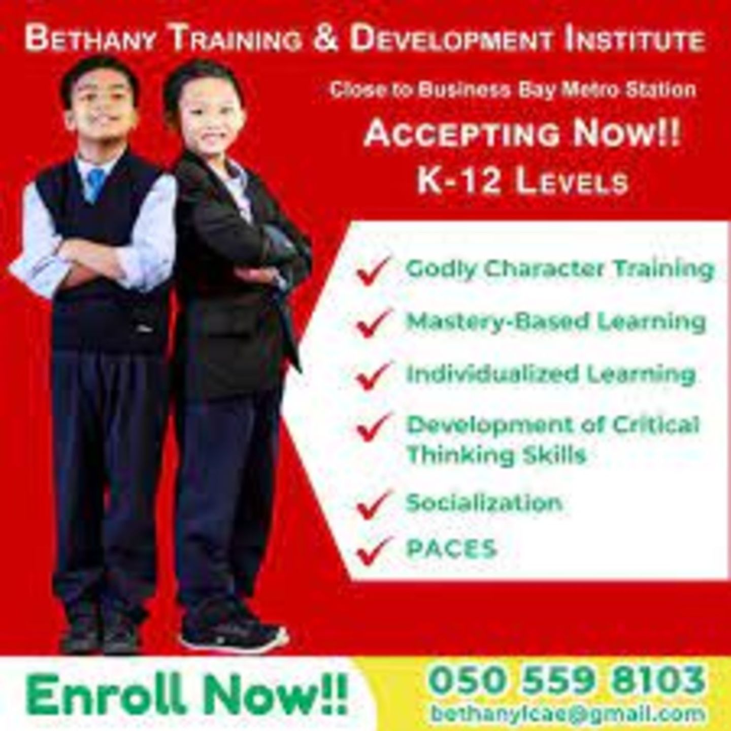 Bethany Training And Development Institute(Training & Learning Centres ...
