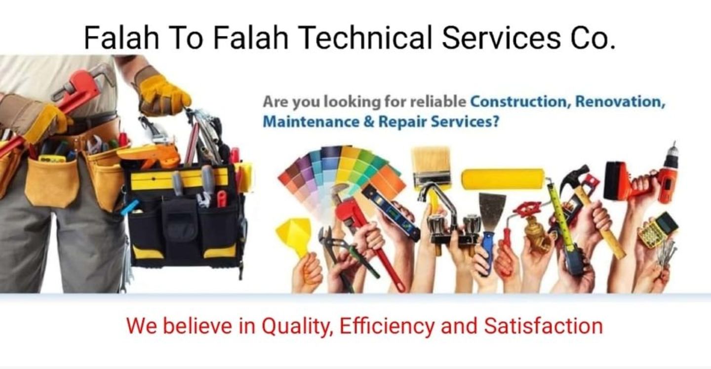 Falah To Falah Technical Services(Handyman & Maintenance Services) in Jebel Ali Industrial 1 ...