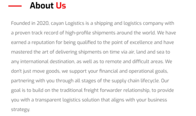 Cayan Logistics Fzco(Shipping) in Dubai Airport Free Zone (Dubai ...