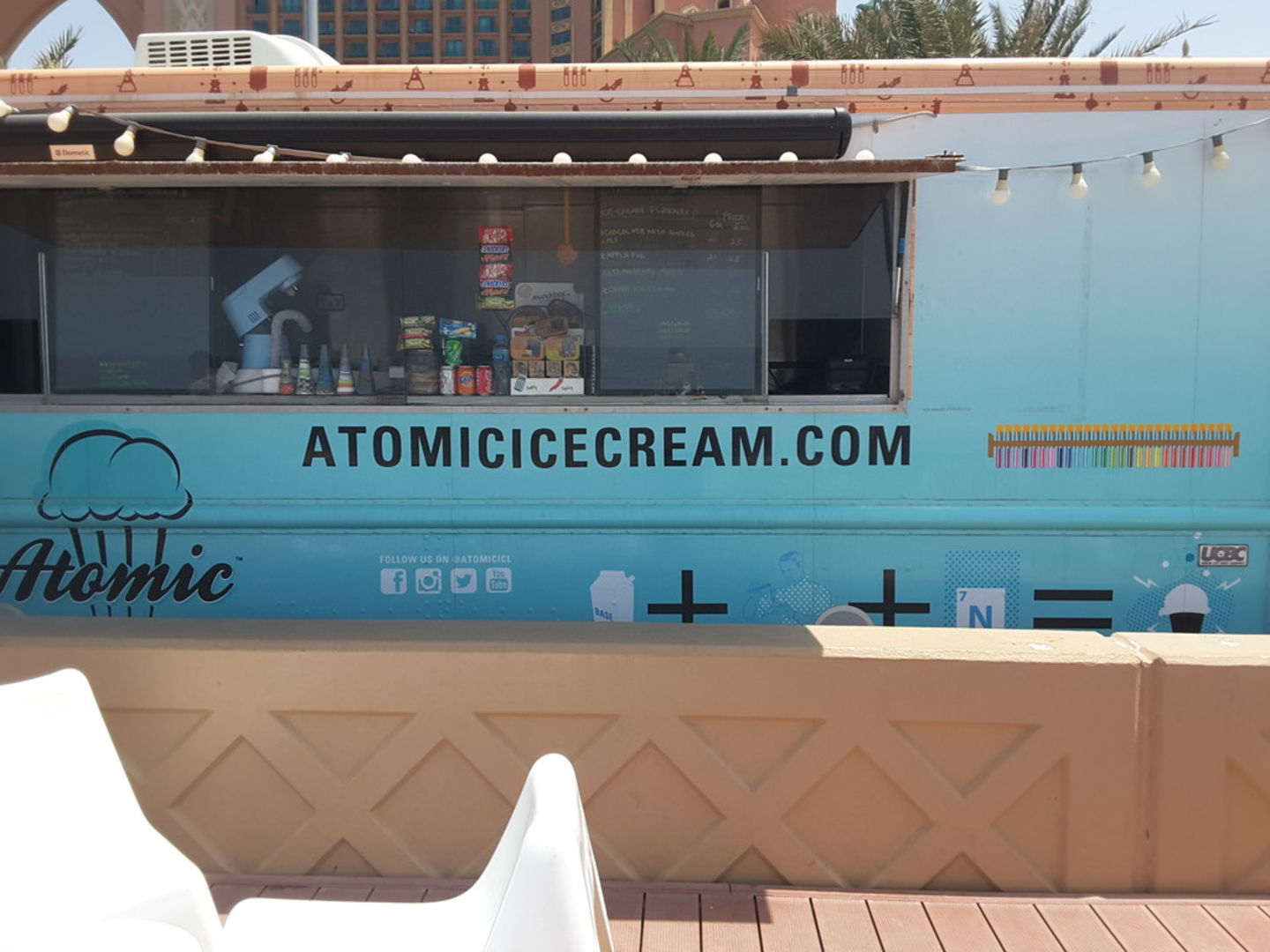 Atomic Icecream Truck(Bakeries, Desserts & Sweets) in The Palm Jumeirah ...