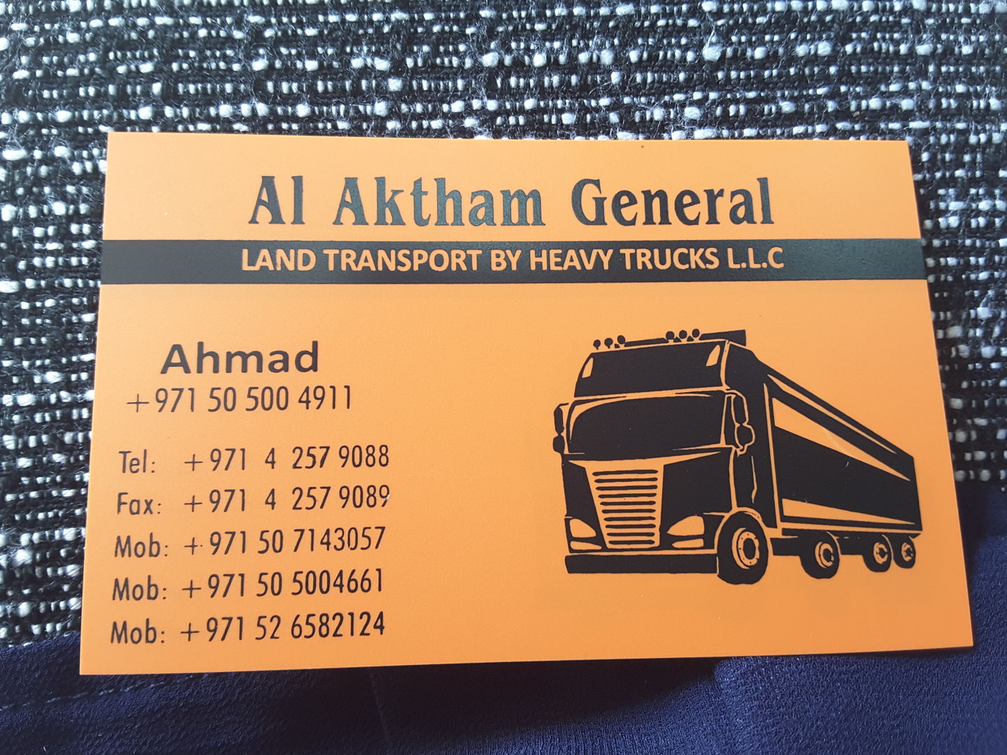 Al Aktham General Land Transport By Heavy Trucks(Heavy Vehicles Rentals ...