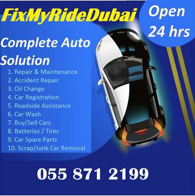 Fix My Ride Dubai Auto Repairing Workshop(Motorcycle Service & Repair ...