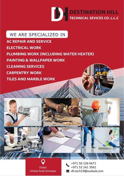 Destination Hill Technical Services Co. L.l.c(Handyman & Maintenance Services) in Port Saeed ...