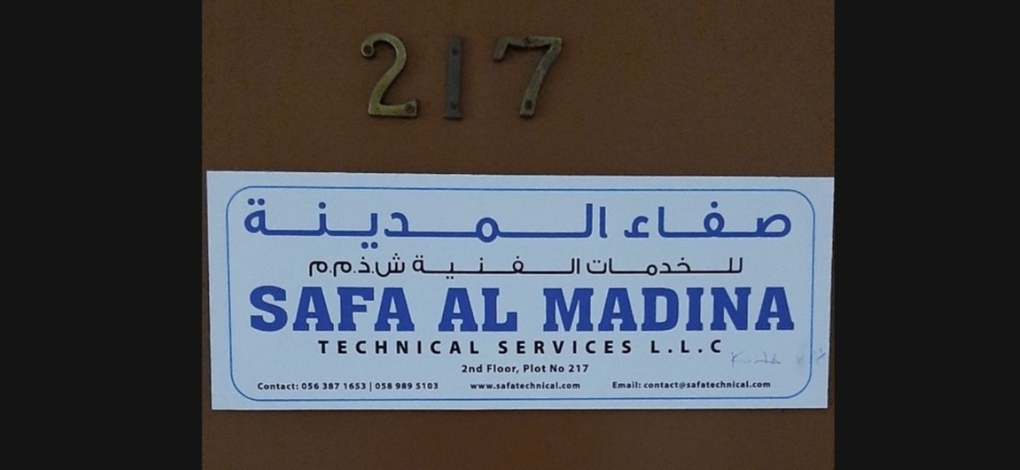 Safa Almadina Technical Services(Handyman & Maintenance Services) in Al ...