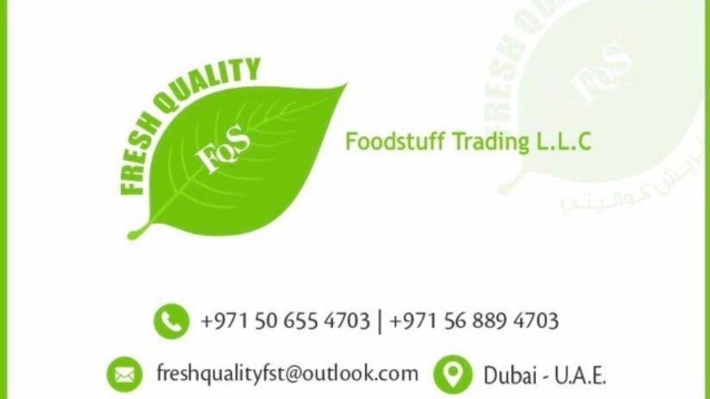 Fresh Quality Foodstuff Trading(Food Stuff Trading) in International ...