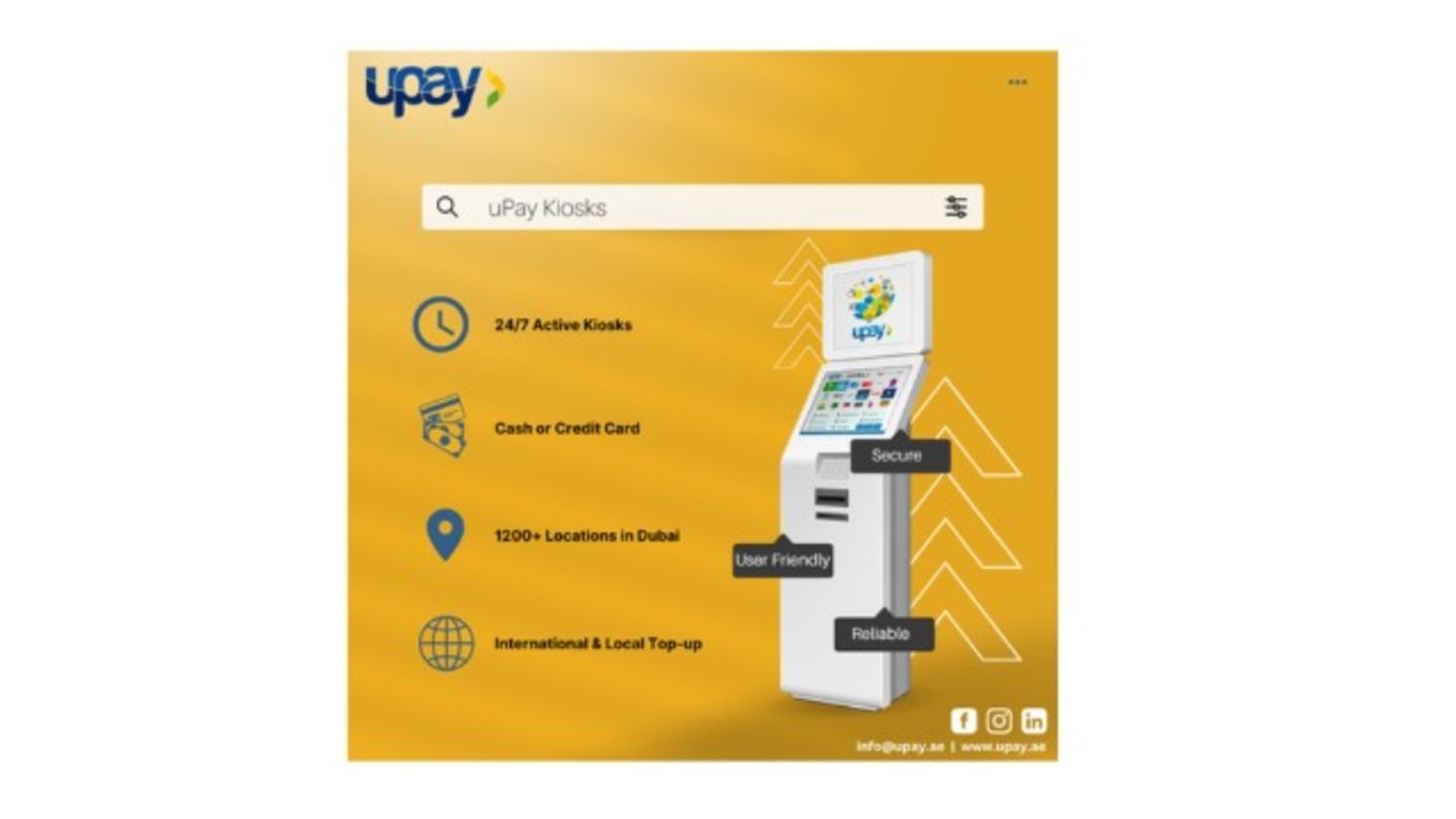 Upay Payment Machine(Payment Services) in Dubai Production City, Dubai ...