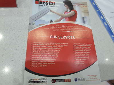 DESCO Copy & Print Center(Printing & Typing Services) in Dubai Silicon ...
