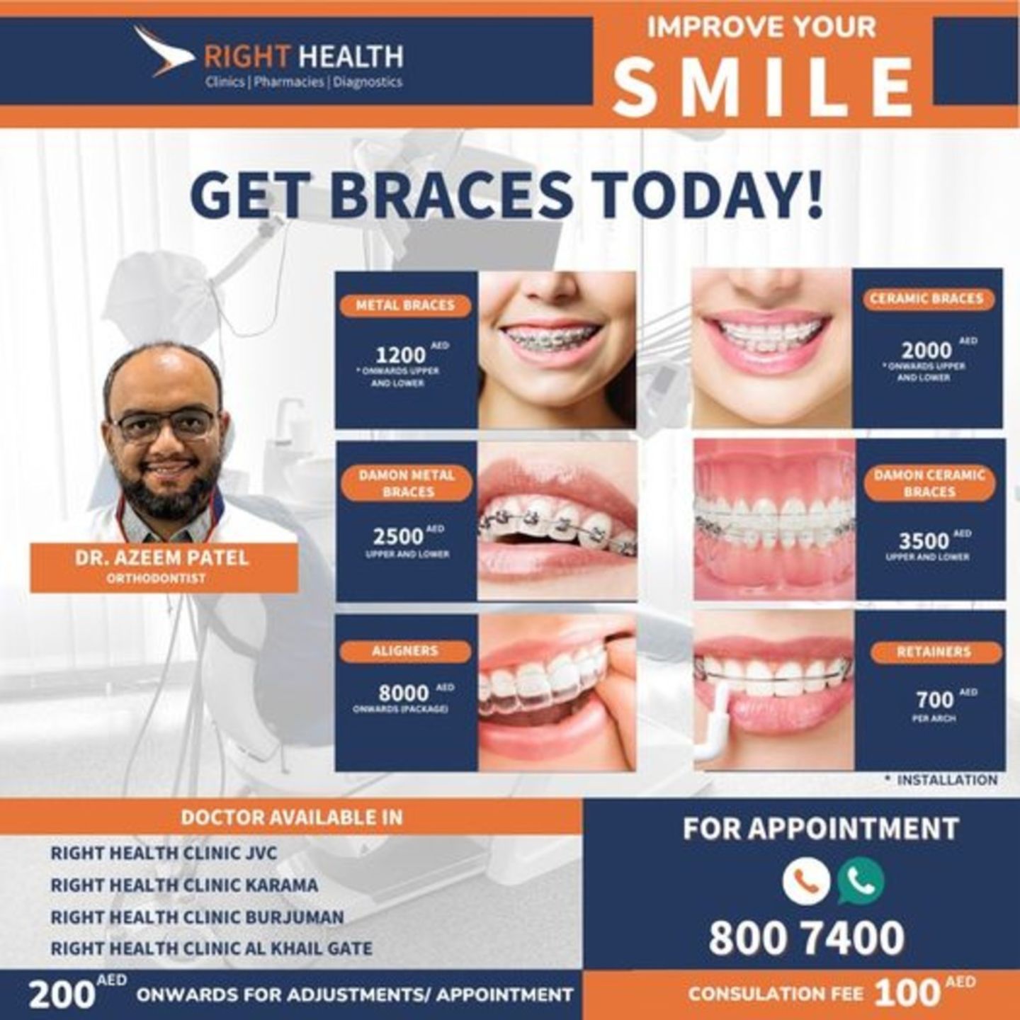 Right Health Clinic(Hospitals & Clinics) in Jebel Ali Industrial 1, Dubai - HiDubai