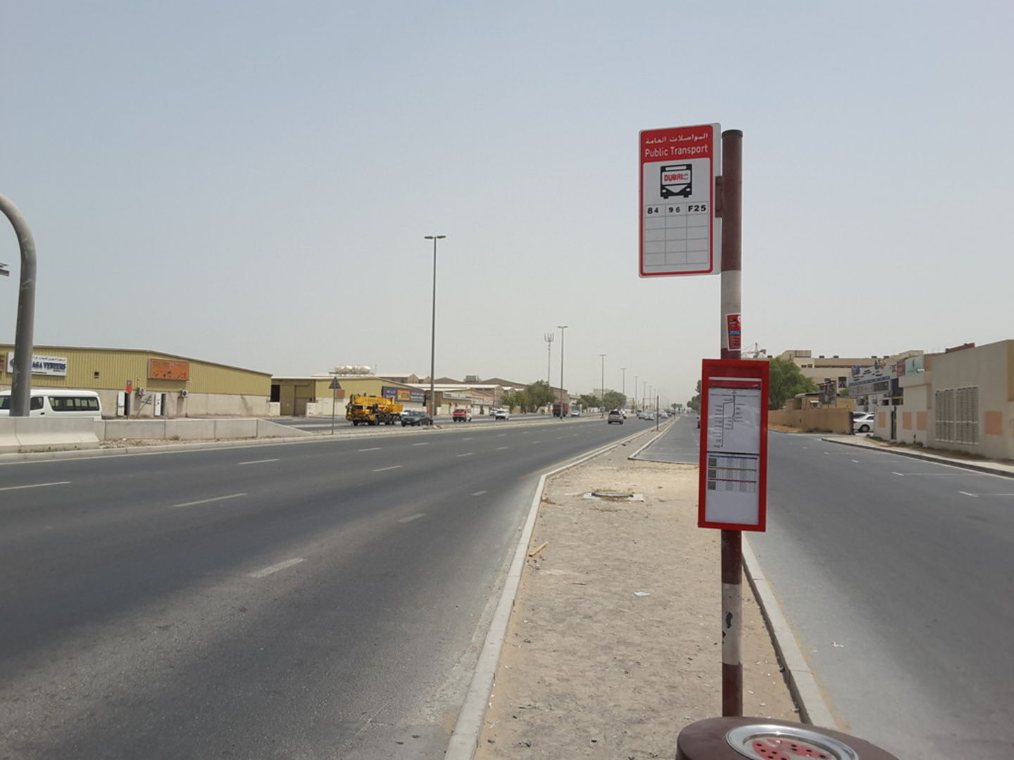 Atlas Marine Service 2 Bus Stop(Public Transport) in Al Quoz Industrial ...