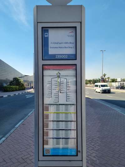 Emirates Metro Bus Stop 2(Public Transport) in Umm Ramool, Dubai - HiDubai