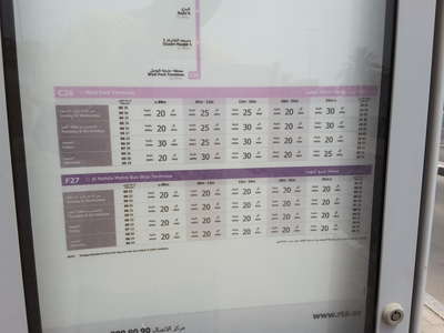 Maria Qibtiya School 2 Bus Stop(Public Transport) in Al Twar 1, Dubai ...